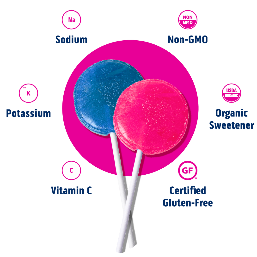 ElectroPop | Electrolyte Lollipops for Active Lives & Good Vibes